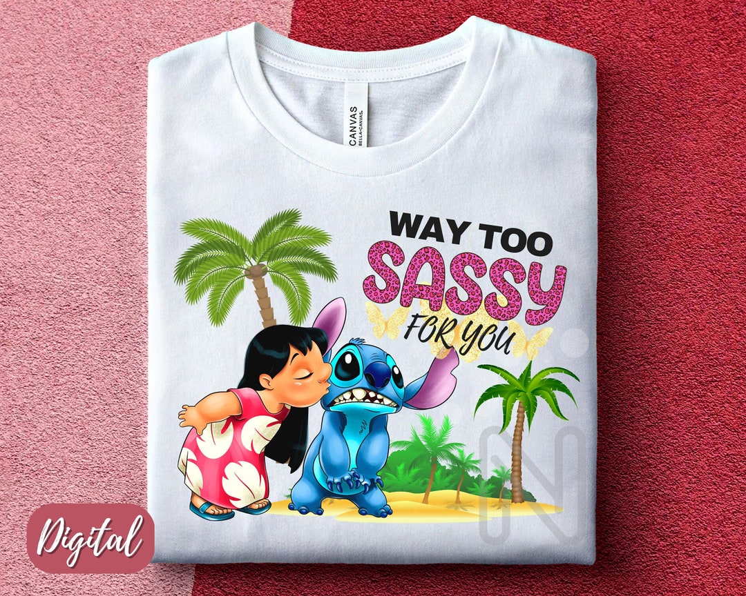 Lilo and Stitch Sublimation PNG, Stitch Valentines, Birthday Gifts ...