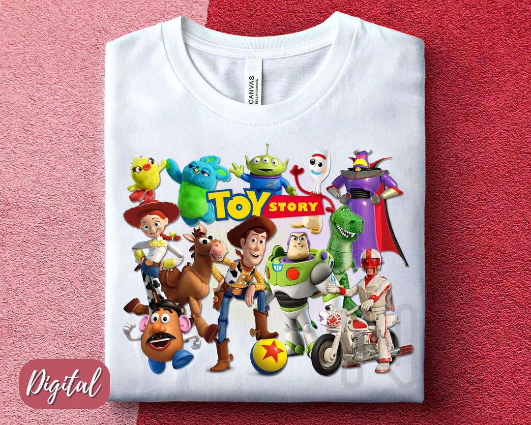 Toy Story Sublimation PNG, Woody Buzz Lightyear, Birthday Shirt, Kids ...