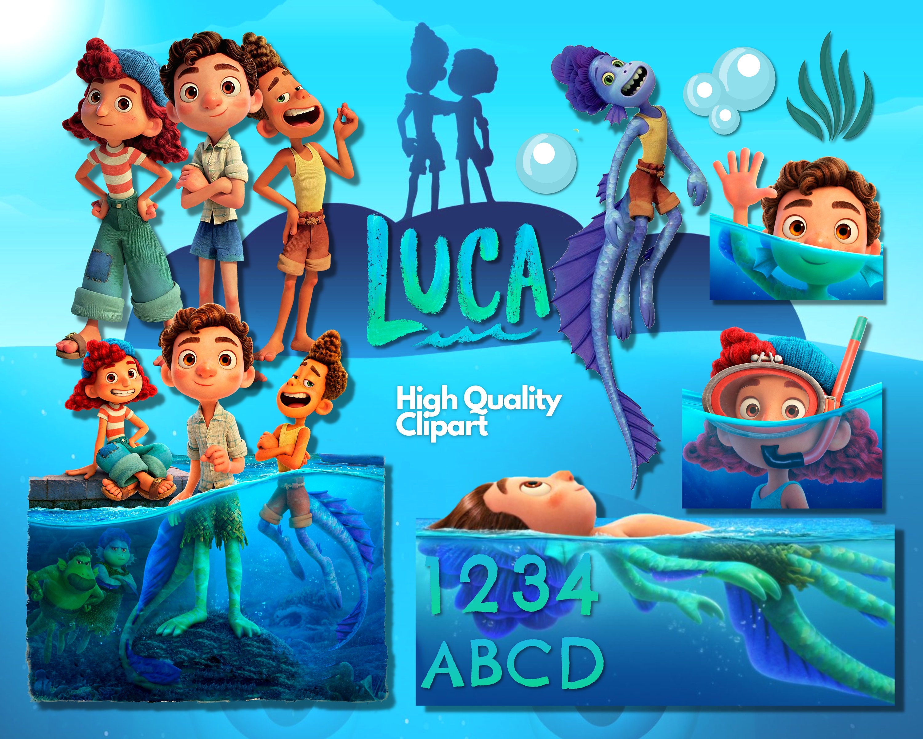 Luca Clipart PNG Luca PNG Bundle Luca Paguro Alberto - Etsy Canada Luca Clipart PNG Luca PNG Bundle Luca Paguro Alberto - Etsy Canada