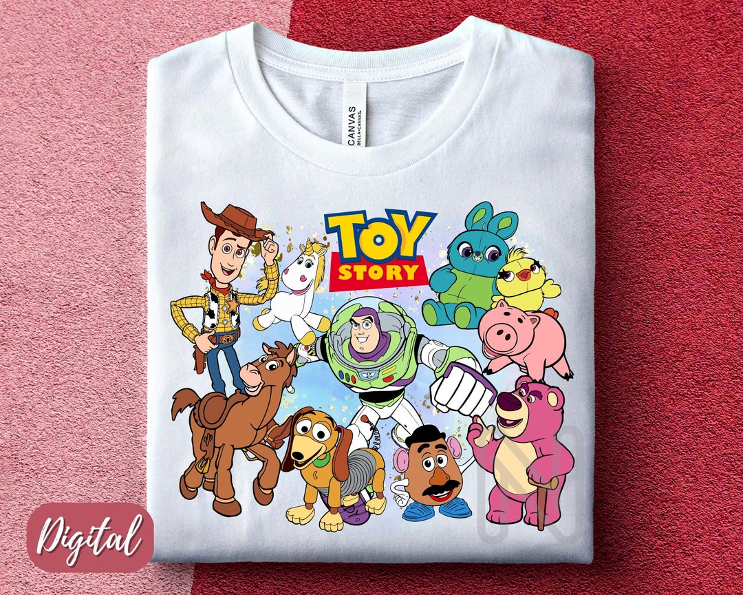 Toy Story Sublimation PNG, Woody Buzz Lightyear, Birthday Shirt, Kids ...