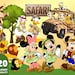 Mickey Safari Clipart PNG, Safari Mickey PNG, Jungle Mickey Stickers ...