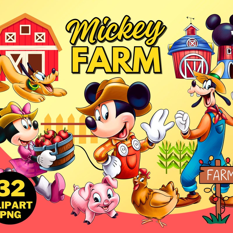 Farming Game Clipart - Etsy