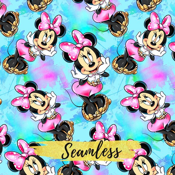 Minnie Mouse Wrapping Fabric - Etsy