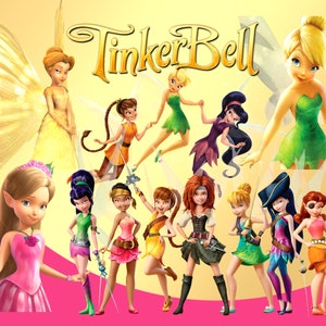 Tinkerbell Clipart PNG, Fairies Clipart, Fairy Tinkerbell for Shirt ...