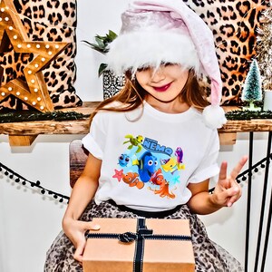 Finding Nemo Sublimation PNG, Finding Clownfish Birthday Shirt, Fish ...