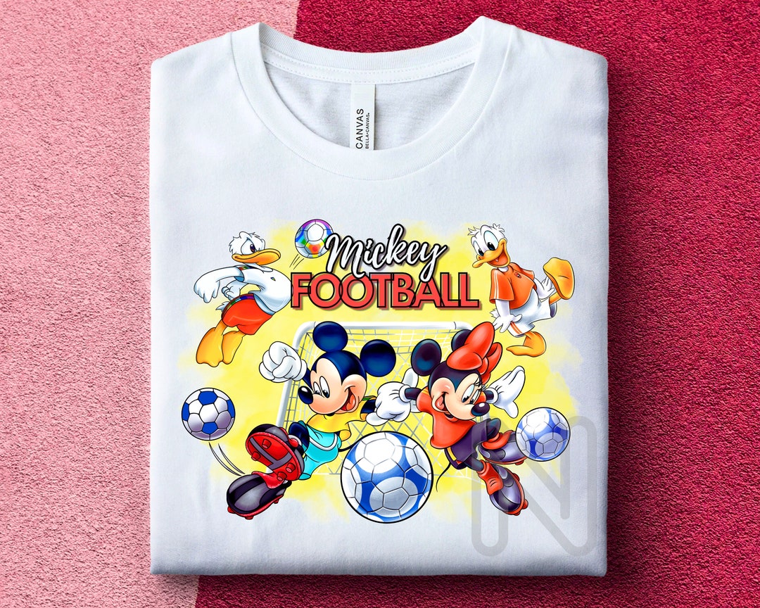 Mickey Football Sublimation PNG, Mickey Mouse and Friends, Mickey Sport ...