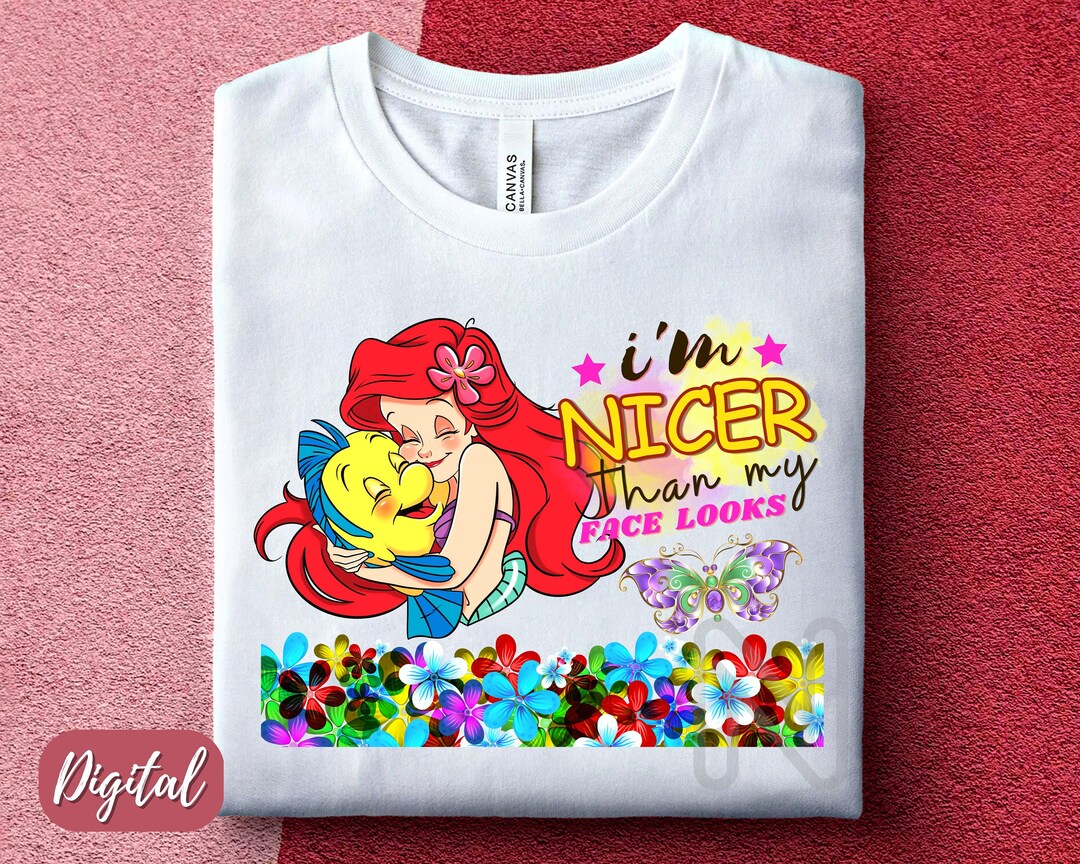 Little Mermaid Sublimation PNG Princess Ariel Mermaid Ariel - Etsy