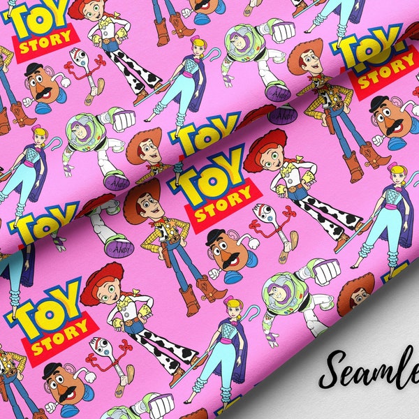 Toy Story Christmas Wrapping Paper - Etsy