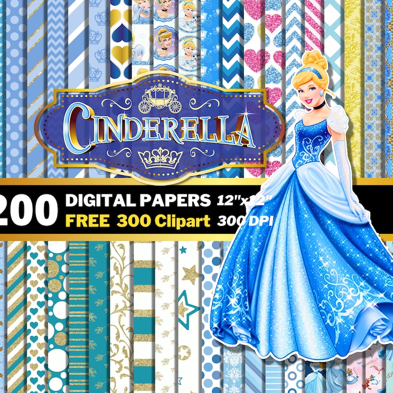 Cinderella Scrapbook - Etsy