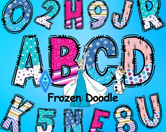 Frozen Alphabet Cards