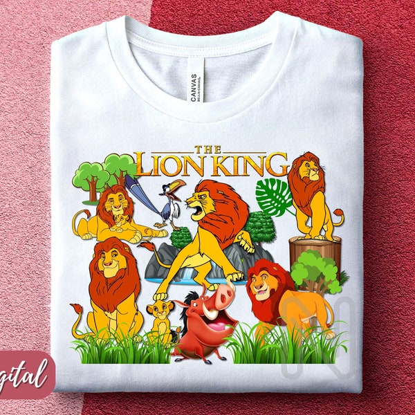Lion King Sublimation Designs - Etsy