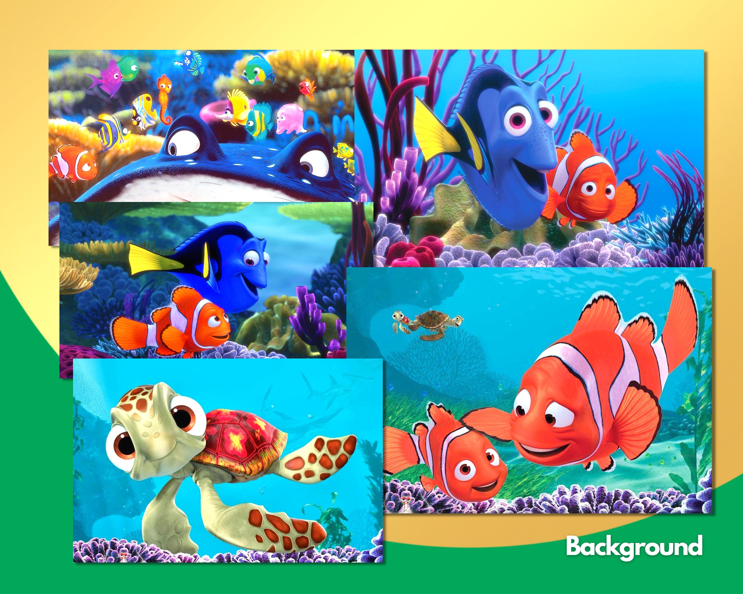 Finding Nemo PNG Clipart, Nemo SVG, Finding Clownfish, Fish Nemo ...