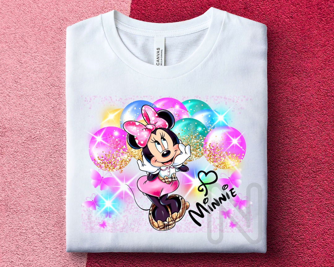 Minnie Mouse Sublimation PNG, Birthday Girl Shirt, Minnie T-shirt ...