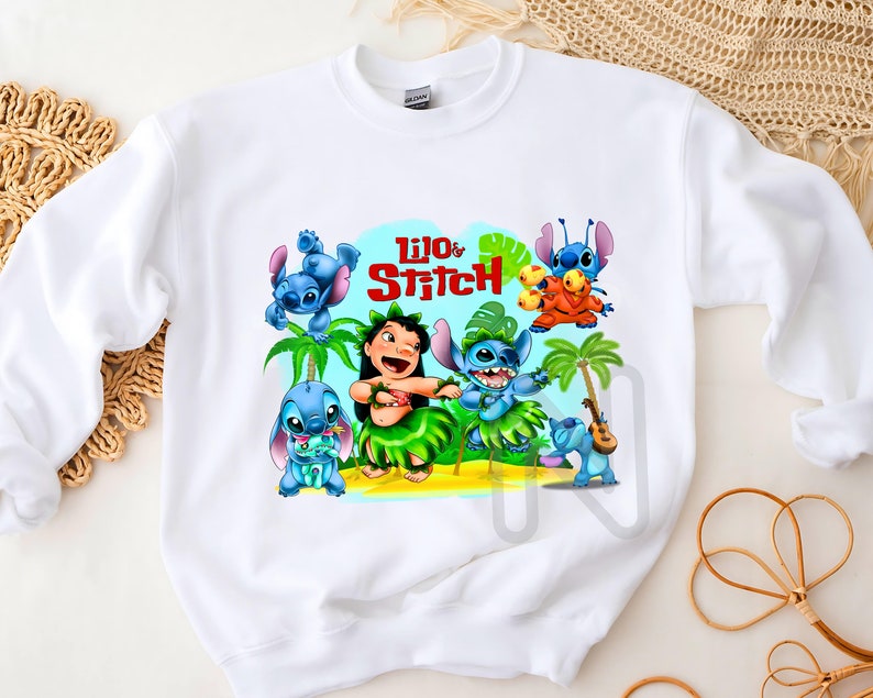 Lilo and Stitch Sublimation PNG, Stitch Valentines Birthday Shirt ...