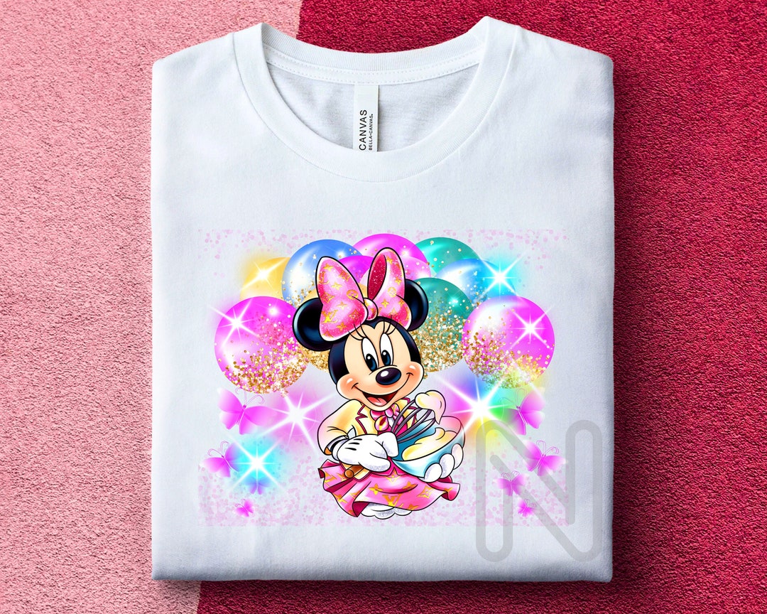 Minnie Mouse Sublimation PNG, Birthday Girl Shirt, Minnie T-shirt ...