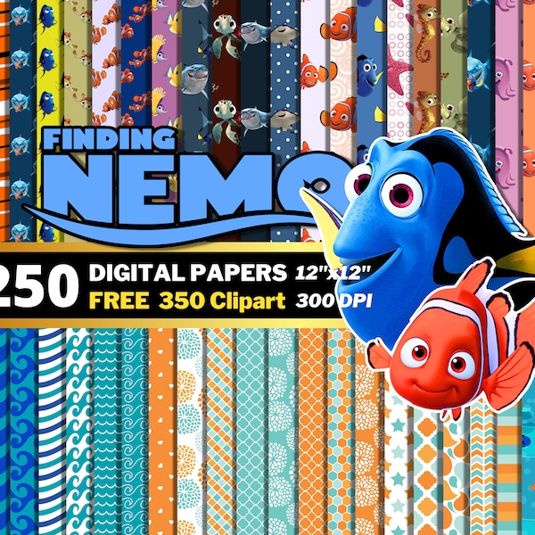 Finding Nemo Art - Etsy