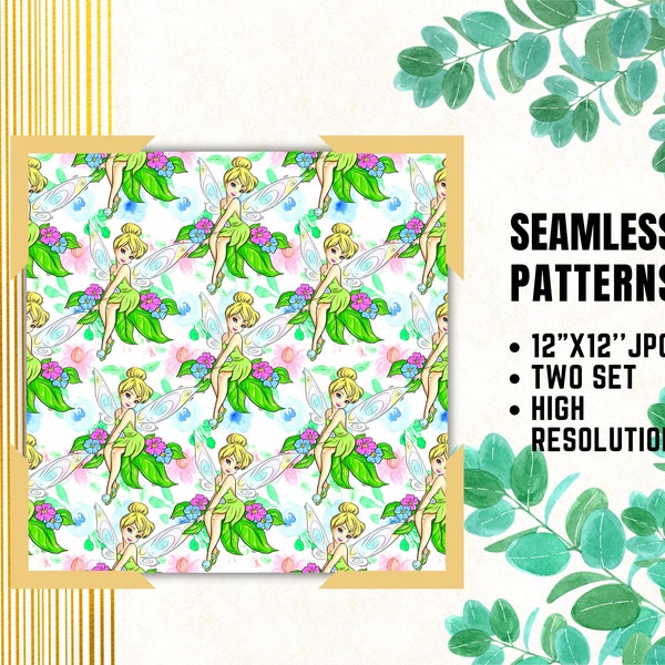 Tinkerbell Fabric - Etsy
