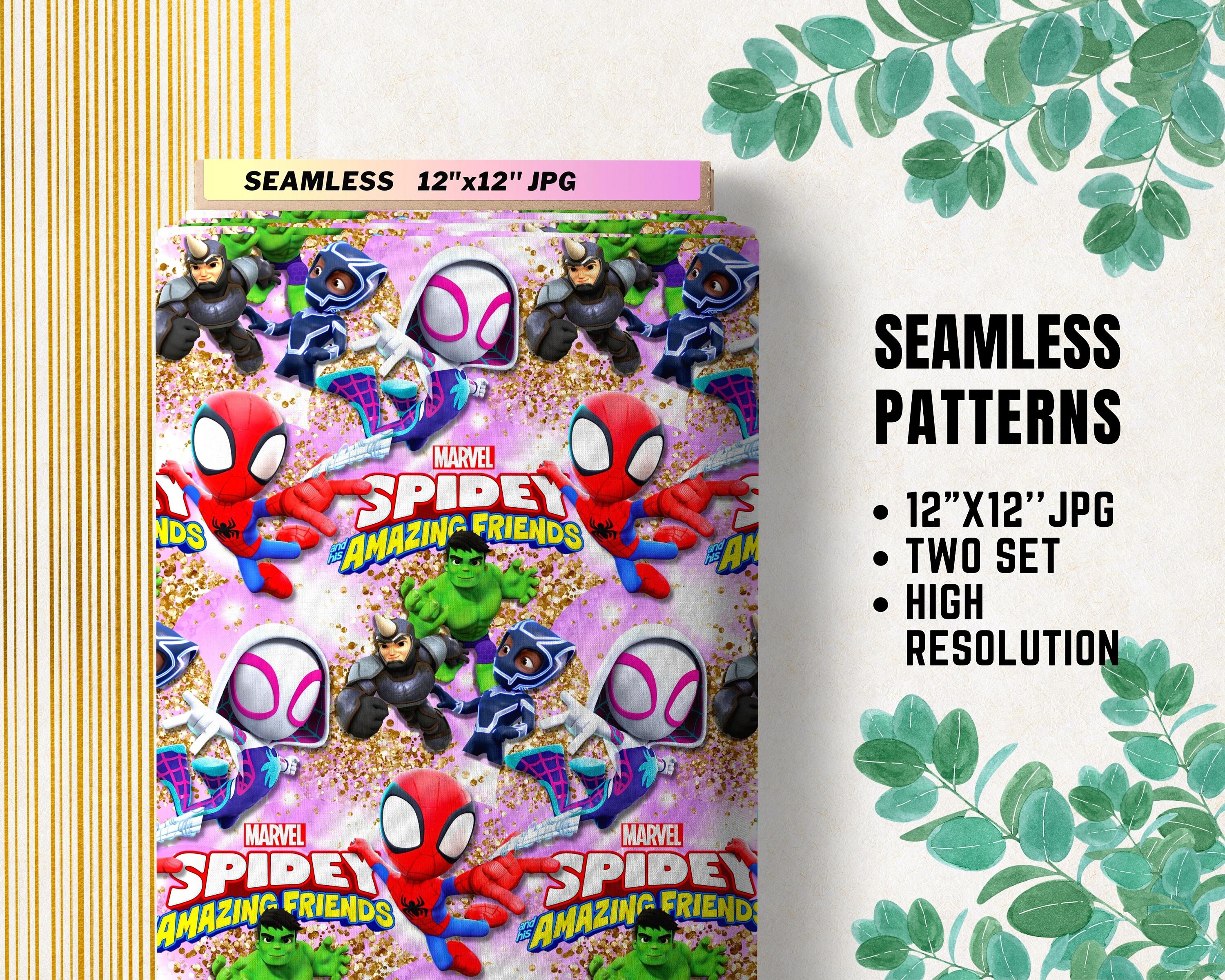 Spidey and his Amazing Friends Wrapping Papers sold by Kriste_Tripod ...