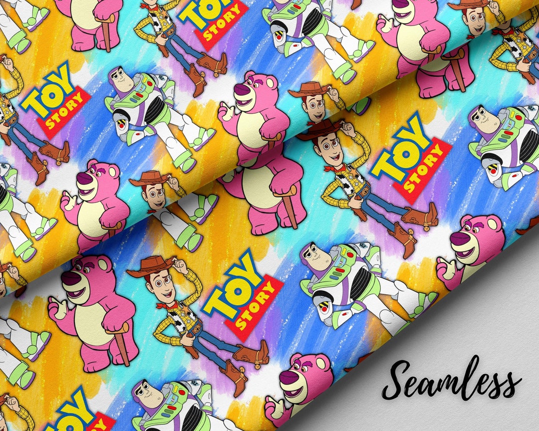 Toy Story Seamless Papers Woody Digital Papers Buzz - Etsy