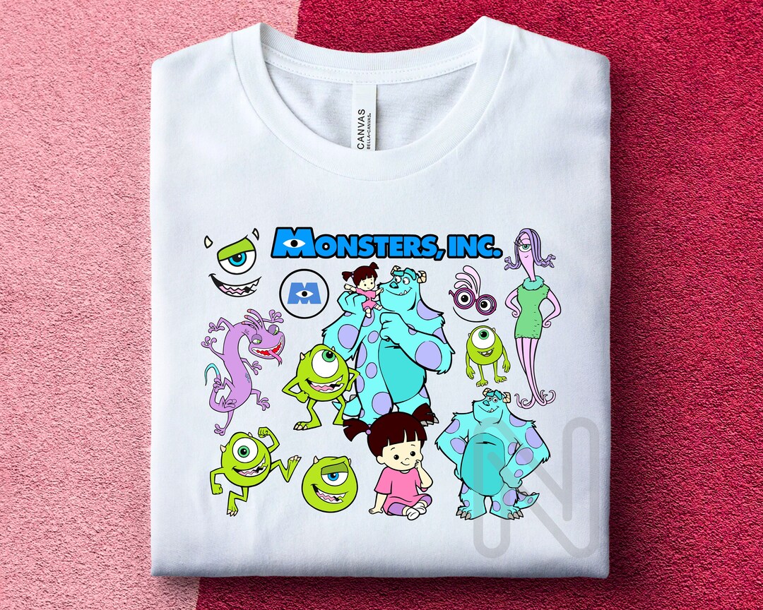 Monsters Inc. Sublimation PNG, Sully Mike Monsters, Birthday Party ...