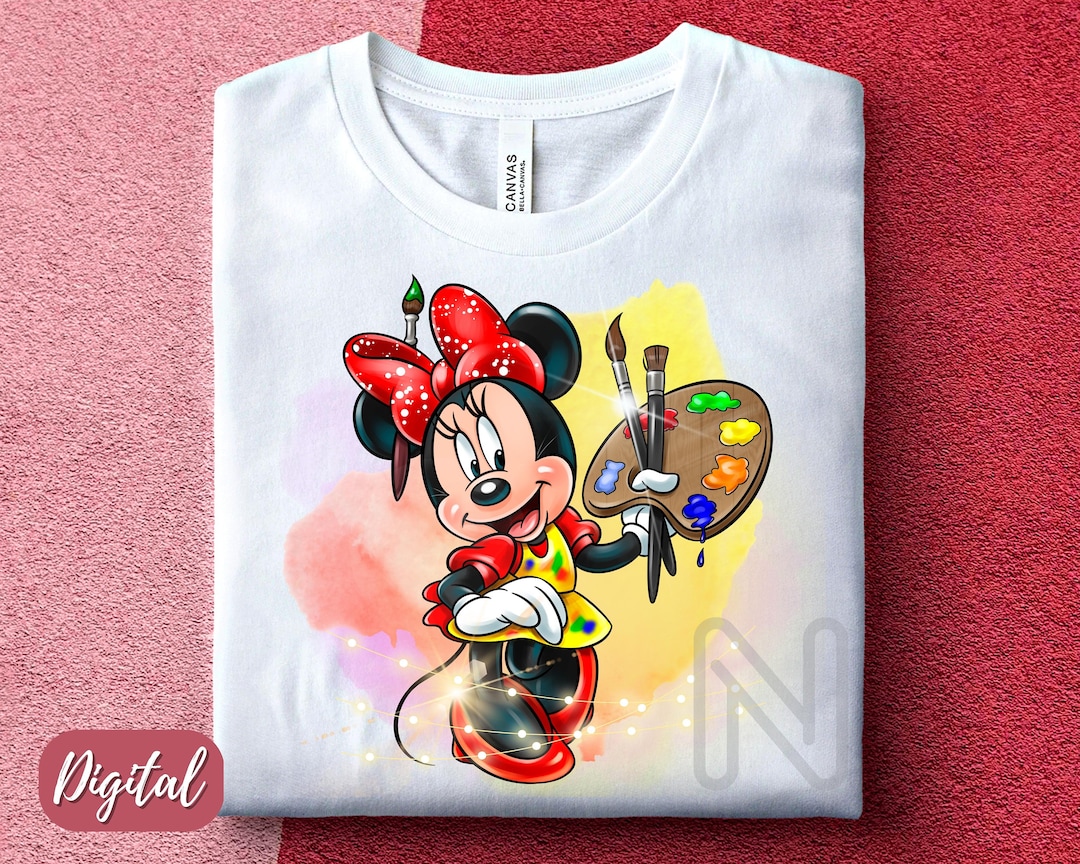 Minnie Mouse Sublimation PNG Minnie Birthday Party Shirt - Etsy