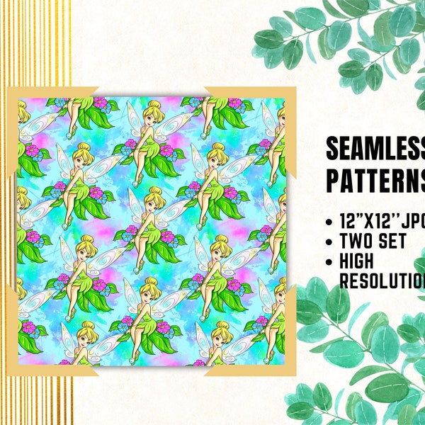 Tinkerbell Fabric - Etsy