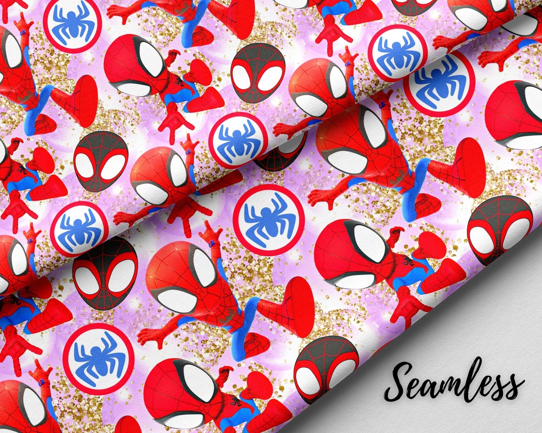 Spidey and His Amazing Friends Seamless Papers Spidey Digital - Etsy
