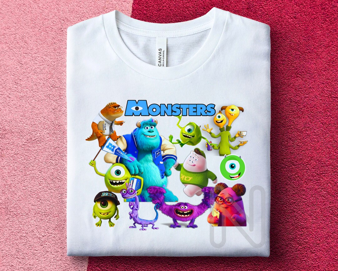 Monsters Inc. Sublimation PNG, Sully Mike Monsters, Birthday Party ...