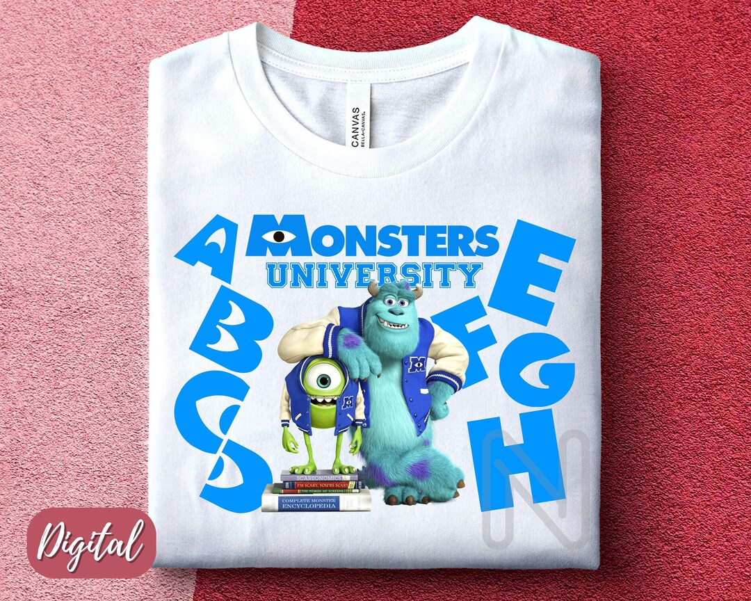 Monsters Inc. Sublimation PNG Sully Mike Monsters Birthday - Etsy