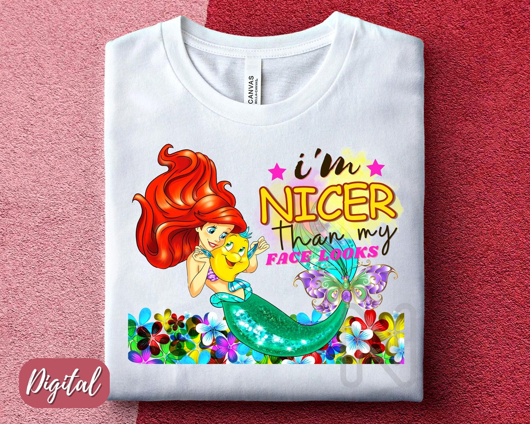 Little Mermaid Sublimation PNG Princess Ariel Mermaid Ariel - Etsy
