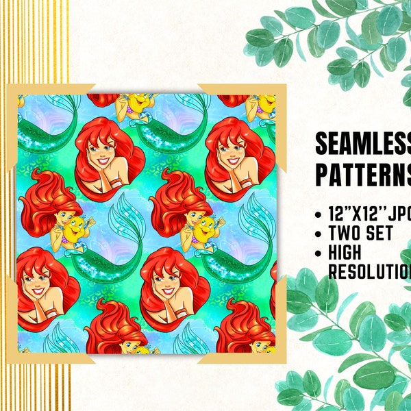 Mermaid Wrapping Paper - Etsy