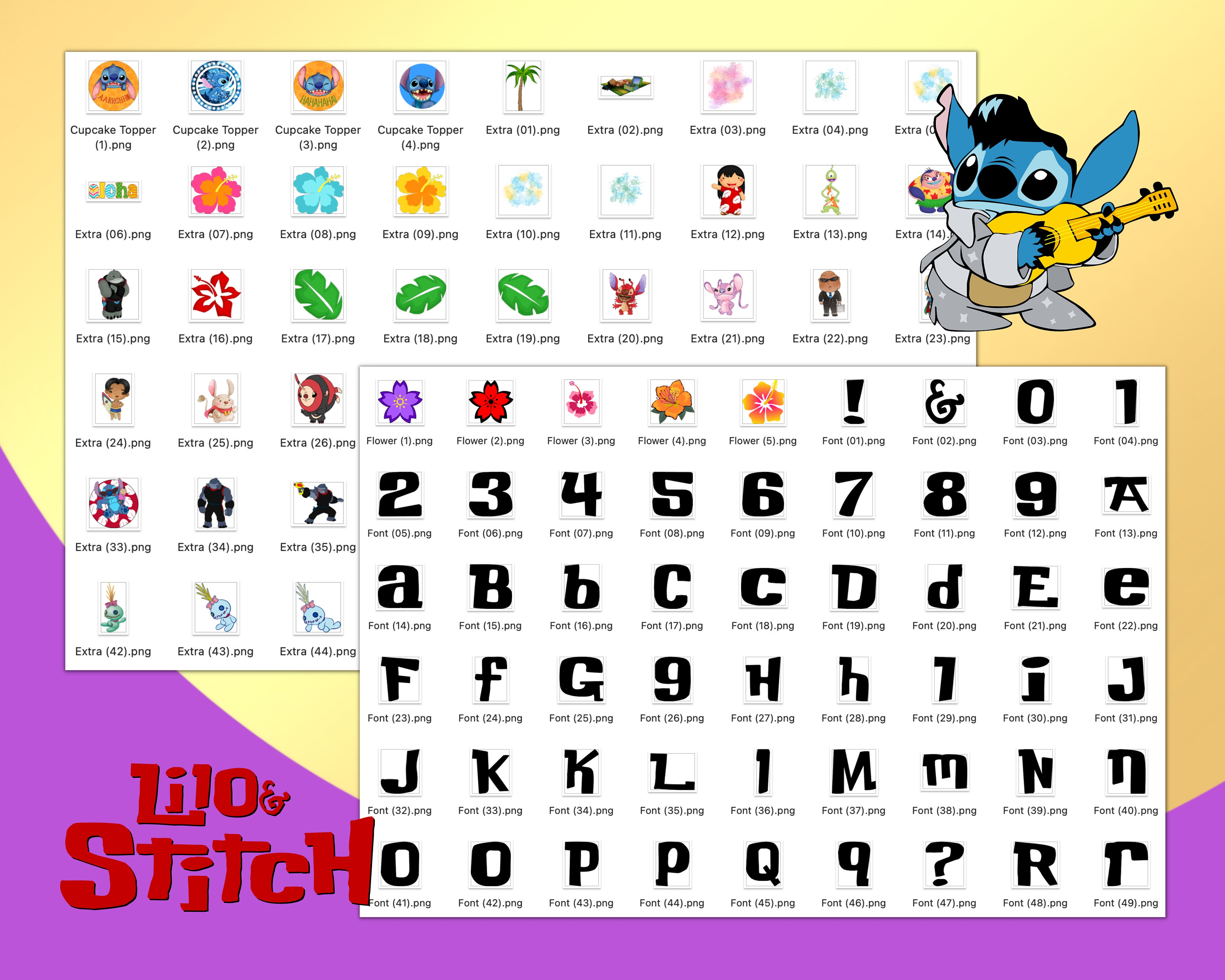 Lilo and Stitch Clipart PNG Stitch SVG Stitch Valentines - Etsy Israel