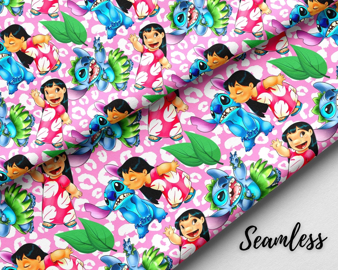 Lilo and Stitch Seamless Papers Stitch Digital Papers - Etsy