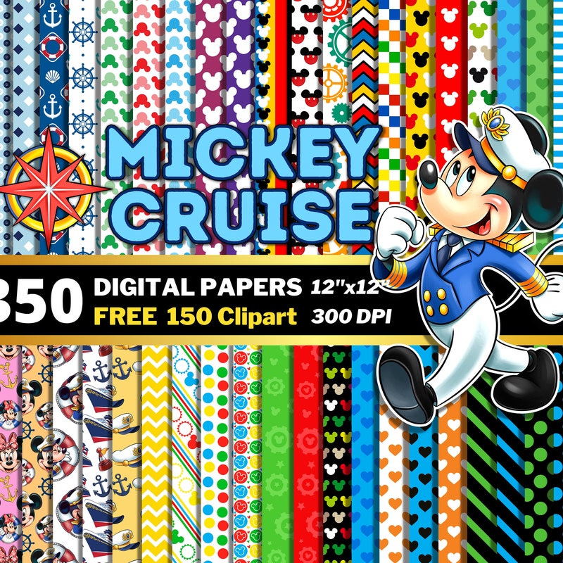 Nautical Mickey Mouse - Etsy