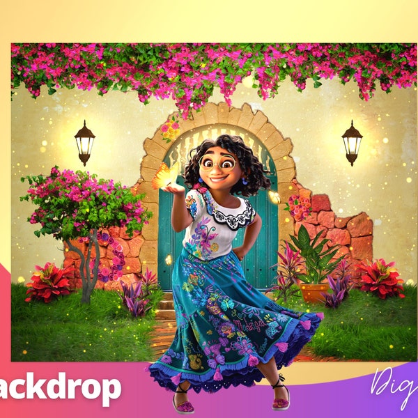 Encanto Backdrop - Etsy