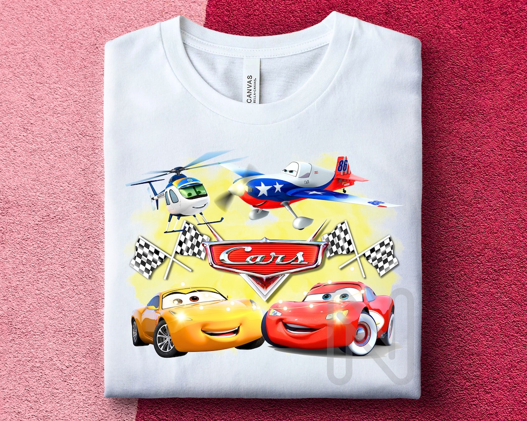 Cars Sublimation PNG, Lightning Mcqueen, Cars Tshirt Designs, Birthday ...