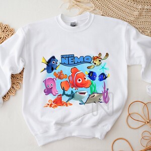 Finding Nemo Sublimation PNG, Finding Clownfish, Birthday Gifts, Fish ...