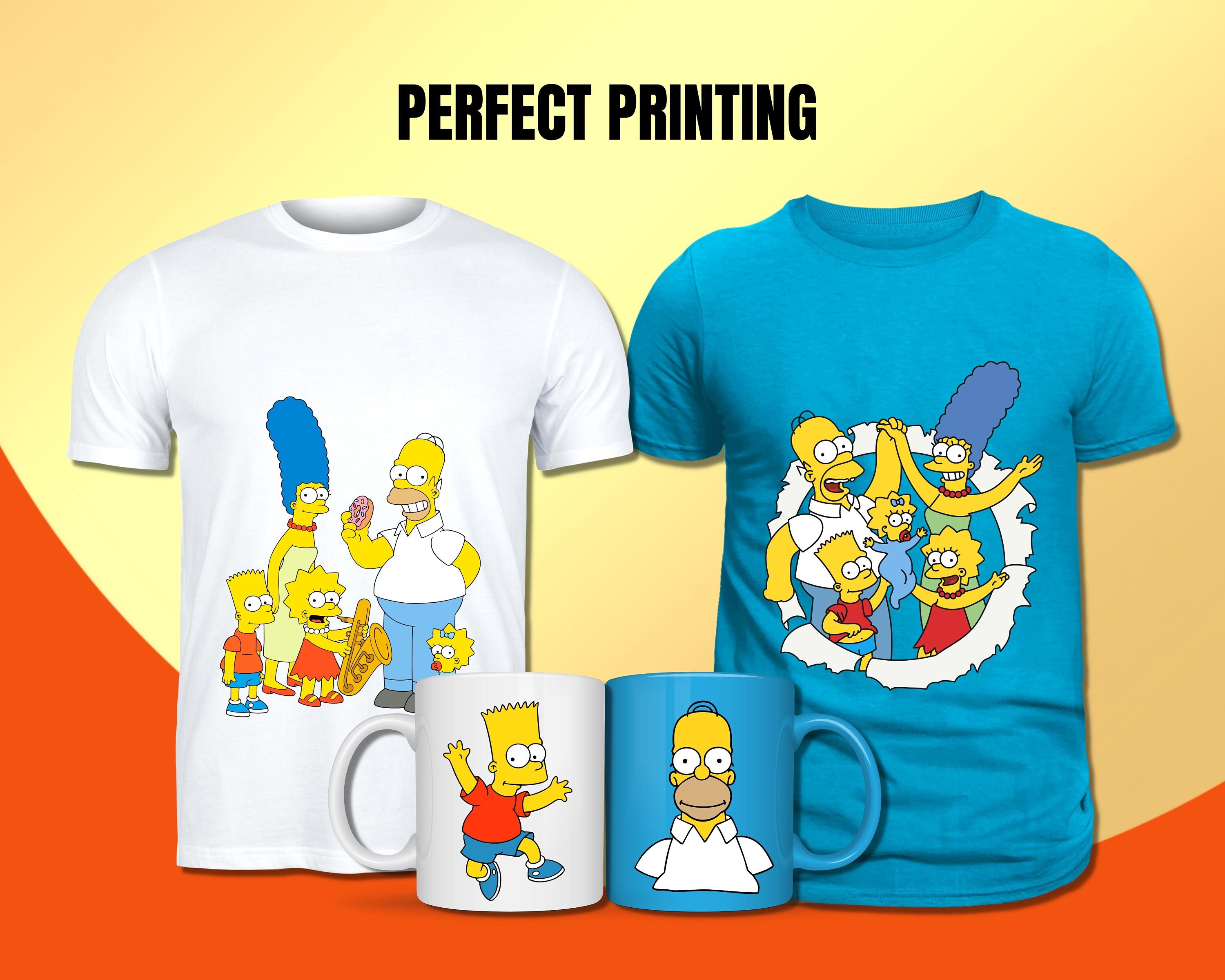 The Simpsons SVG Bundle, Simpsons Clipart PNG, the Simpsons Family ...