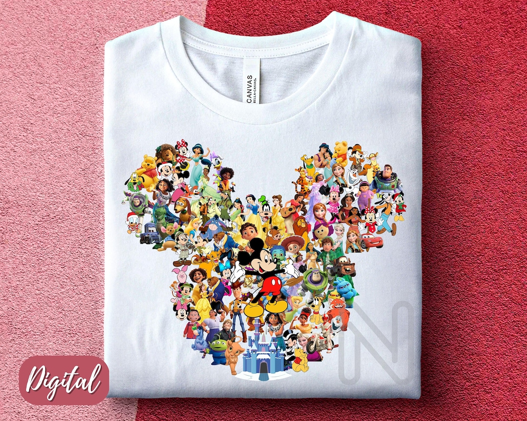Mickey Mouse Sublimation PNG Mickey Mouse Birthday Shirt - Etsy