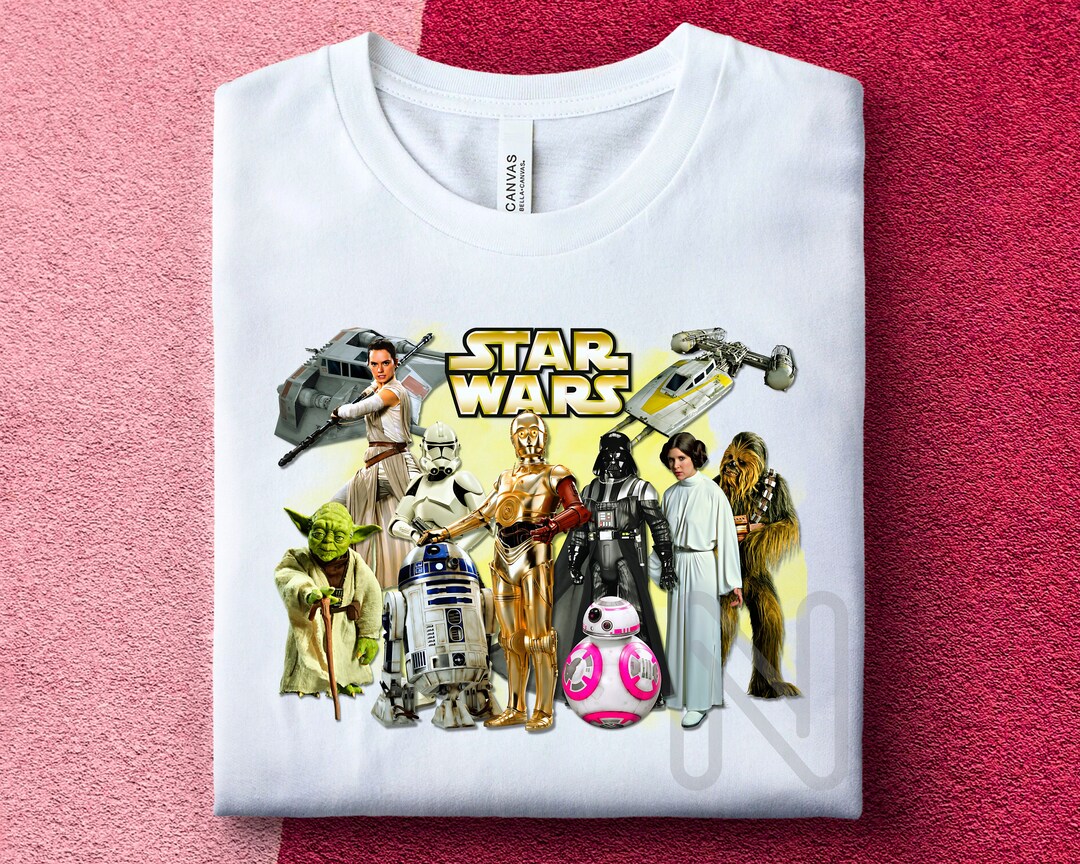 Star Wars Sublimation PNG, Squad Goal, Darth Vader Yoda, the Clone Wars ...