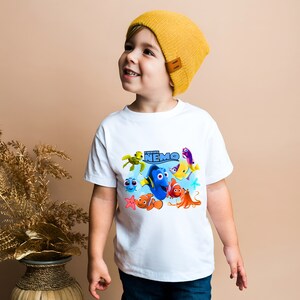 Finding Nemo Sublimation PNG, Finding Clownfish Birthday Shirt, Fish ...