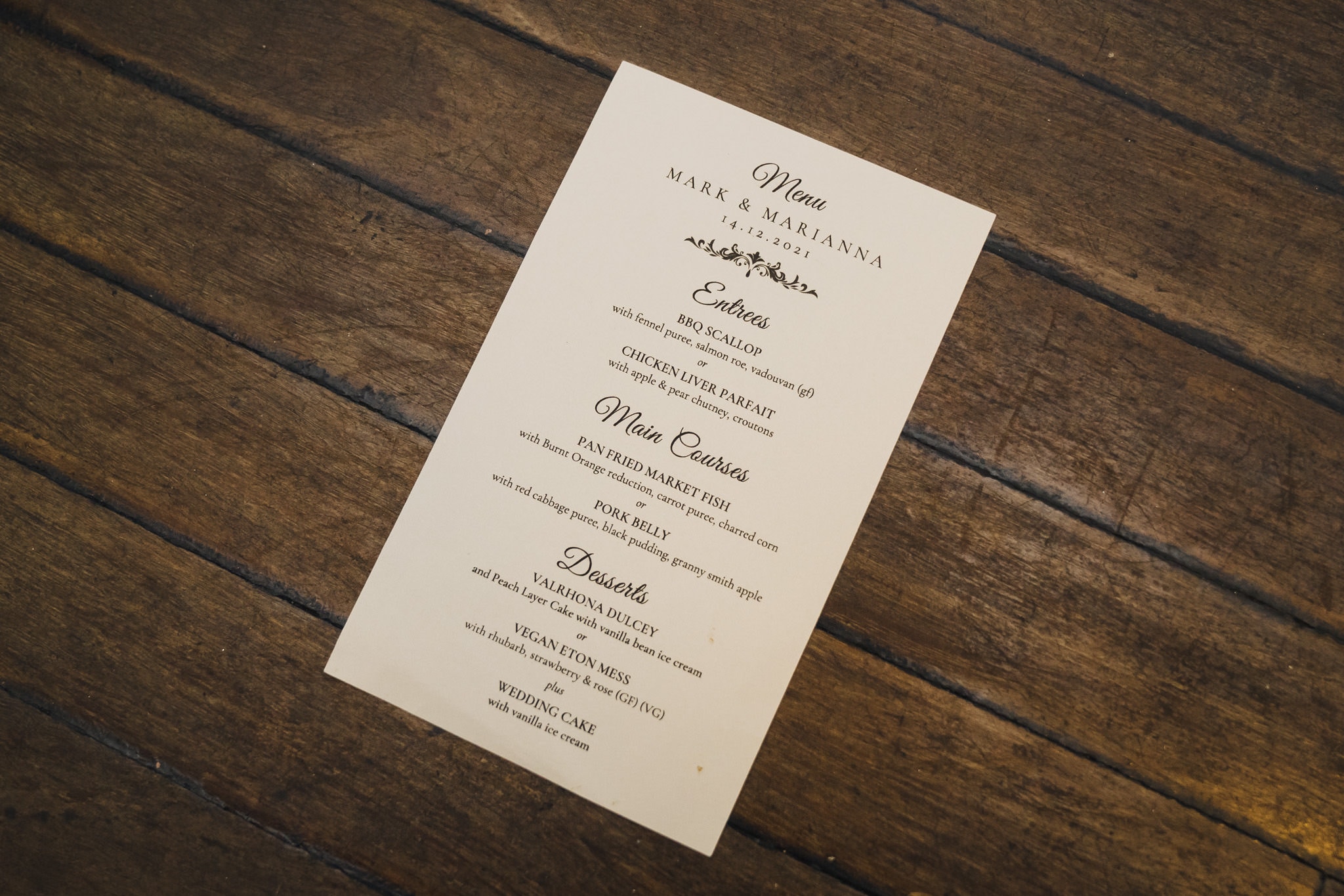 Minimalist Wedding Menu Alternate Drop Wedding Menu Template, Canva ...