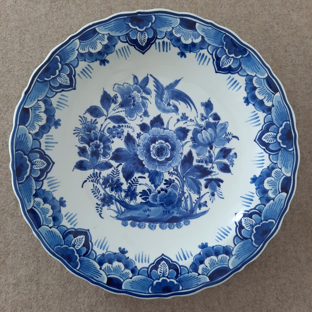 Wall Plate - Royal Delft, De Porceleyne Fles - 1964 - Dutch Earthenware ...