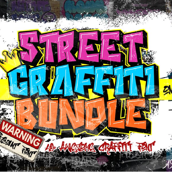 Airbrush Font - Etsy