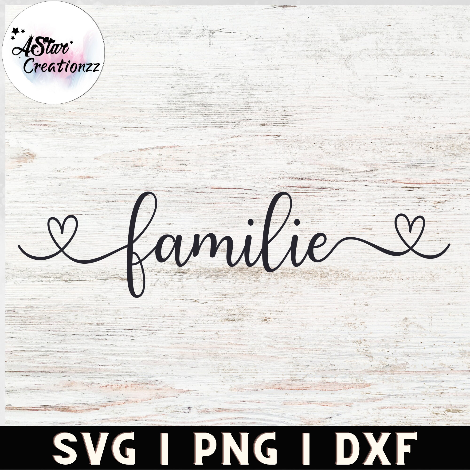 Family Cursive SVG, Family Wall Decor SVG, Family SVG, Family Design ...