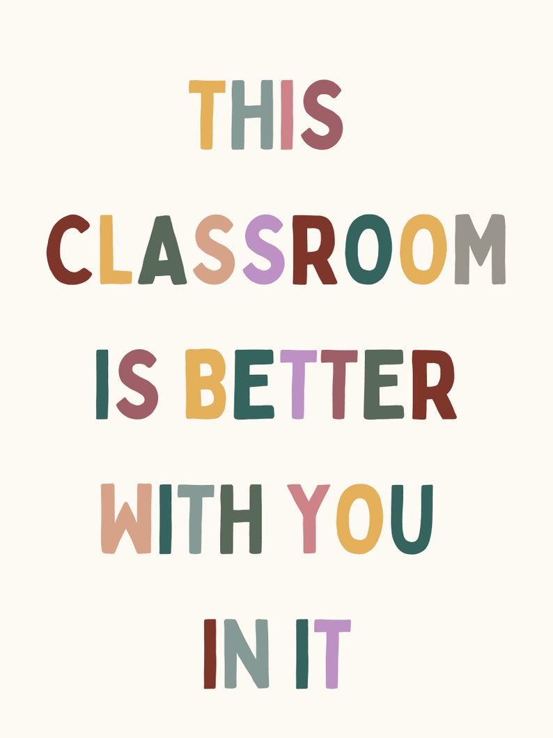 Classroom Poster Bundle - Etsy