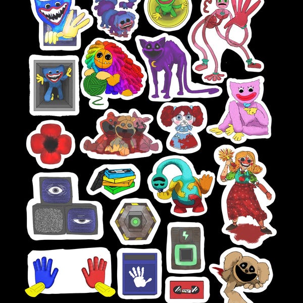 Poppy Playtime Papercraft - Etsy Canada