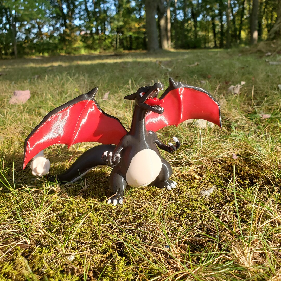 3D Printed 4 Color Shiny Charizard From Pokemon - Etsy