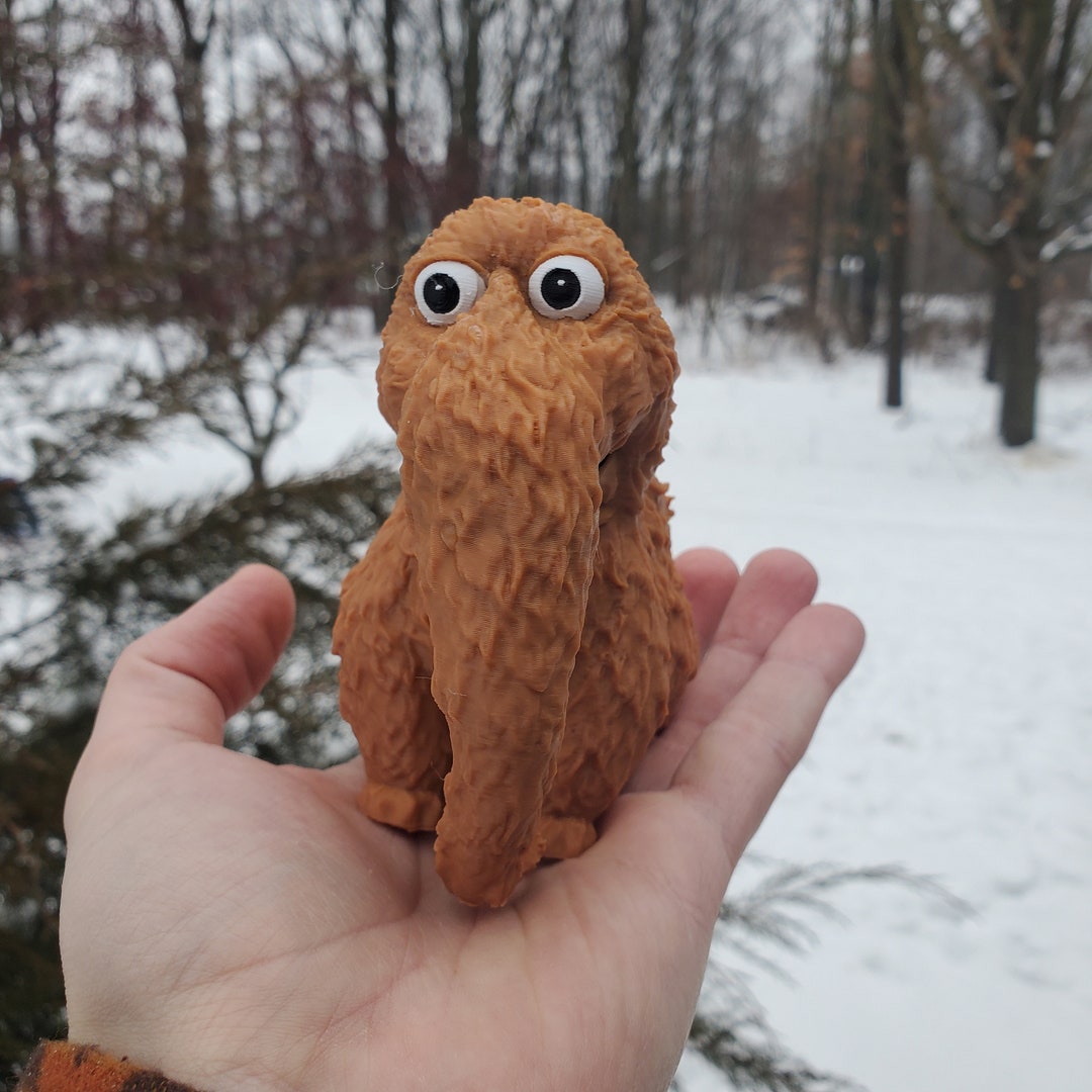 3D Printed 4 Color Snuffleupagus - Etsy