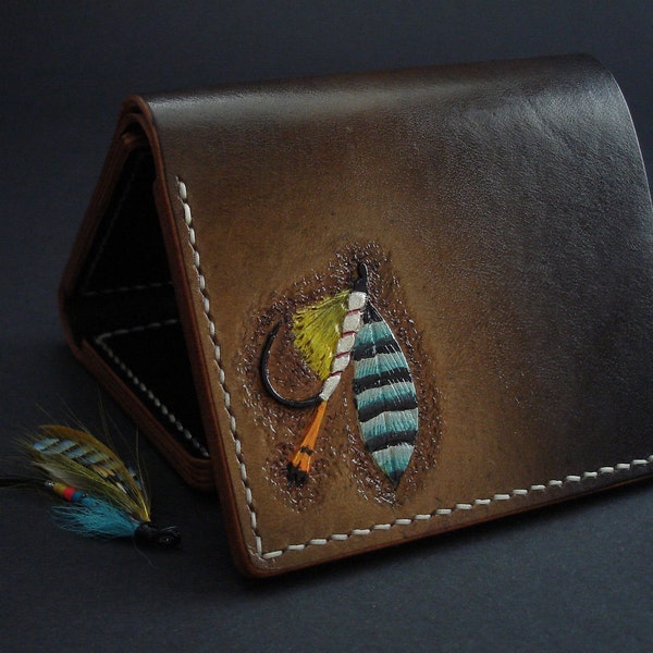 Fly Fishing Wallet - Etsy